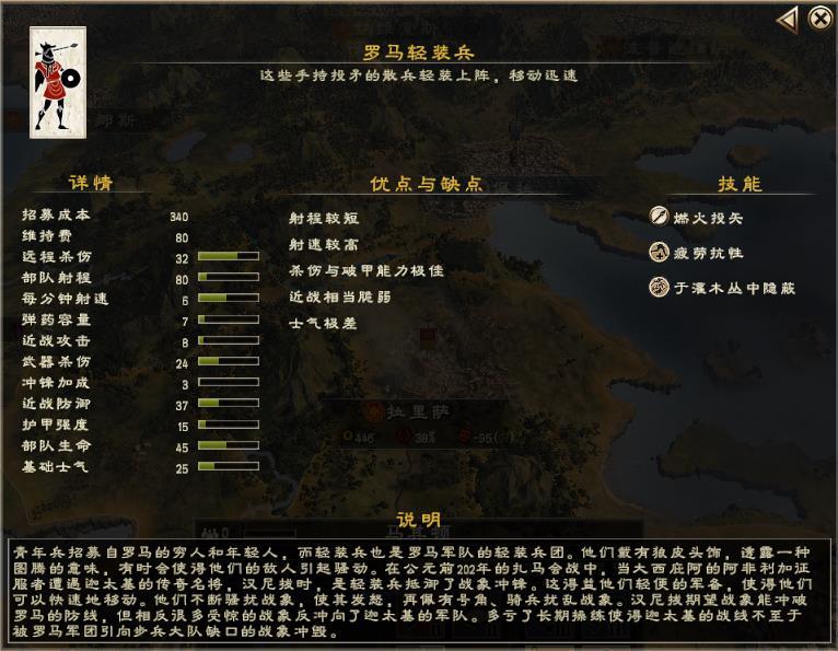 罗马全面战争隐藏兵种图标