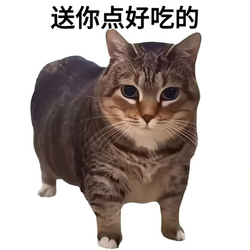五只小猫点头表情包截图
