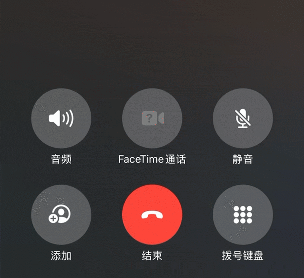 让手机一直通话图标