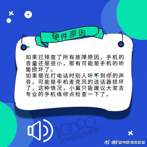听电话声音很小是什么原因图标