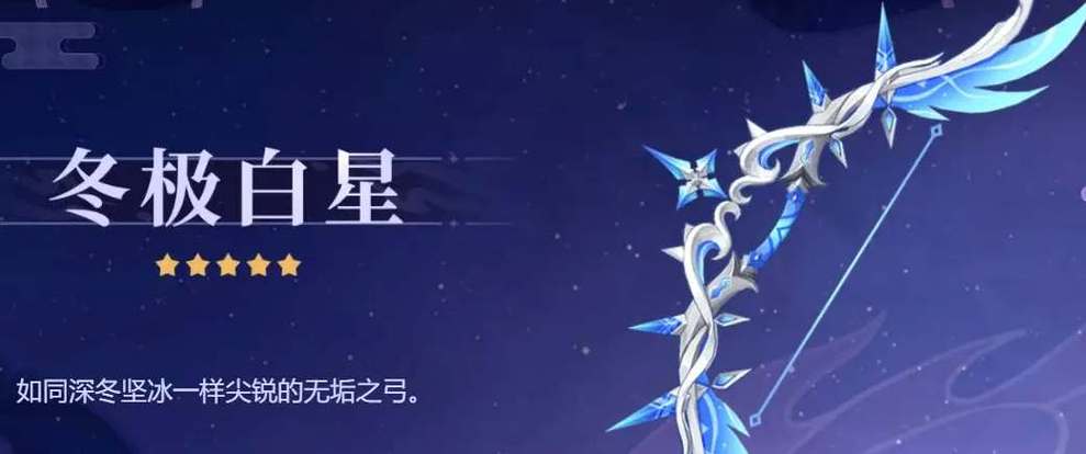 原神冬极白星90级属性图标