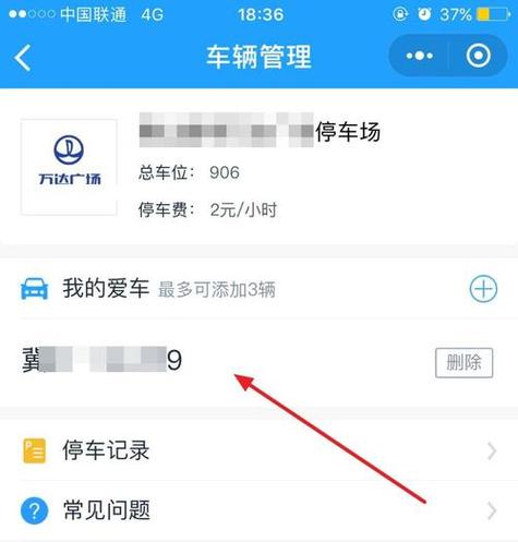 怎么查车辆停车场记录图标
