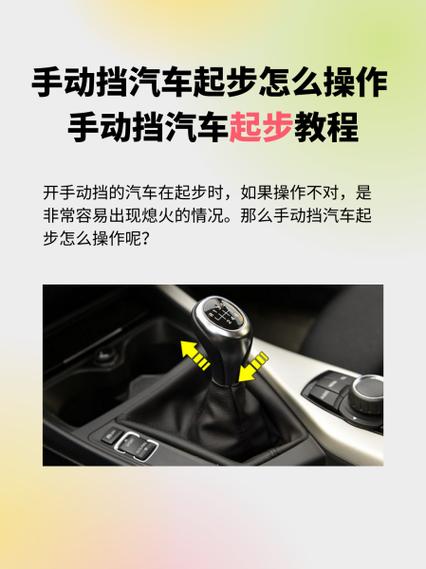 新手手动挡起步步骤图标