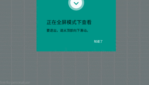 沉浸全屏模式中文版图标