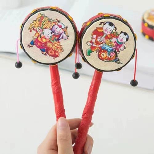 玩具拨浪鼓图标