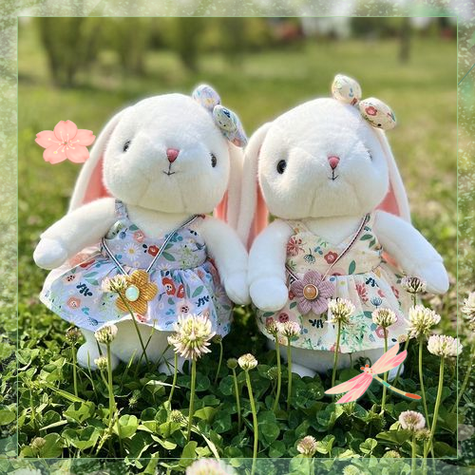 小兔的花裙子图片图标