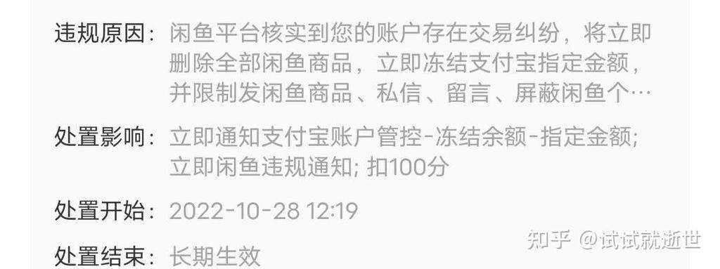 闲鱼账号被处置多久恢复图标