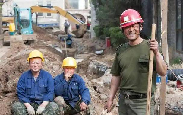 工地建筑工人图标