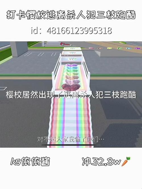 樱花校园逃离跑酷图标