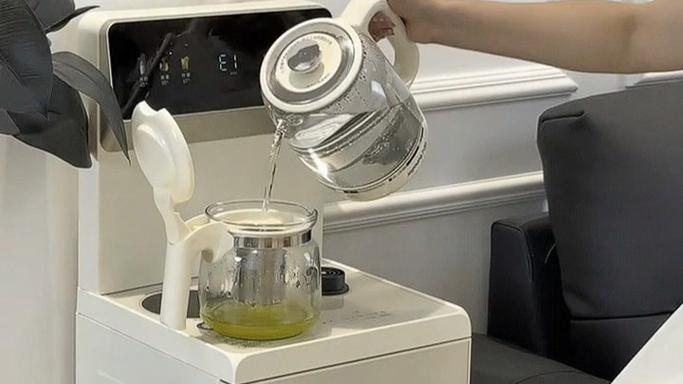 茶吧机上水2秒就停图标