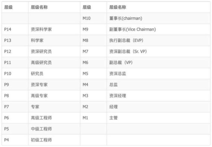 阿里薪酬等级表2023图标