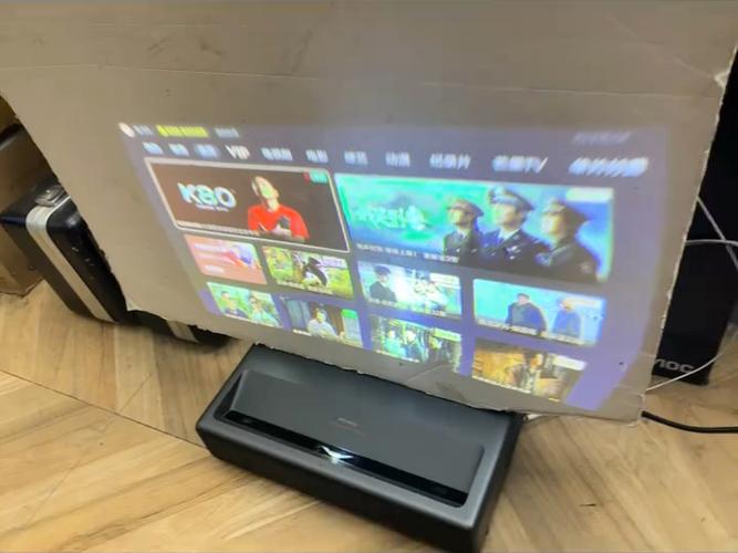 投影仪开机后进不了主界面图标