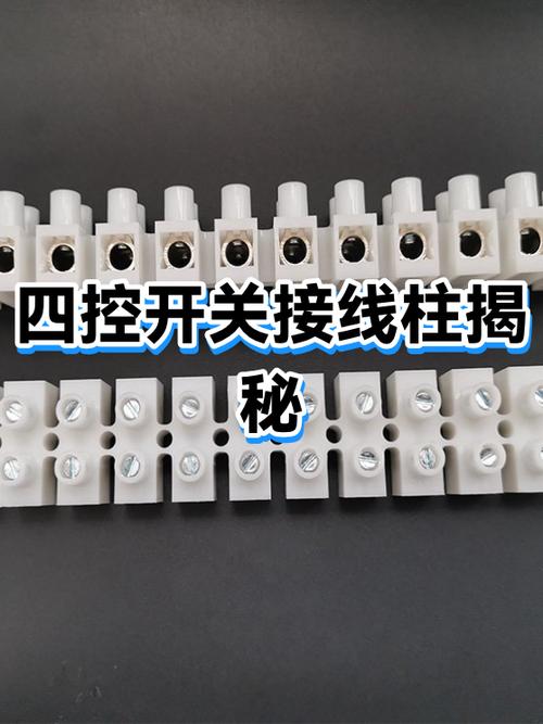 开关后面4个接线柱图标