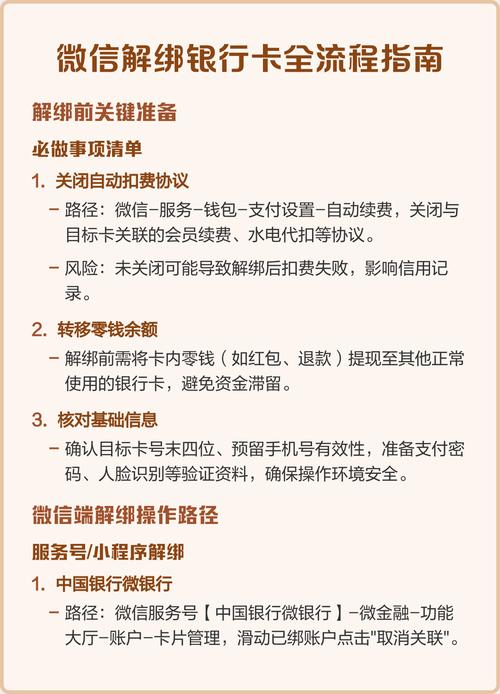 微信银行卡可以解绑几次截图
