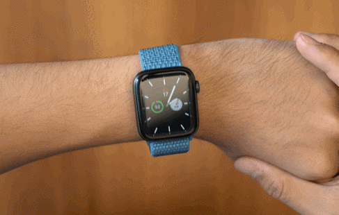 applewatch5抬腕图标