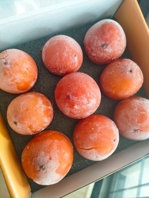 脆柿子冷冻后口感变化大吗图标