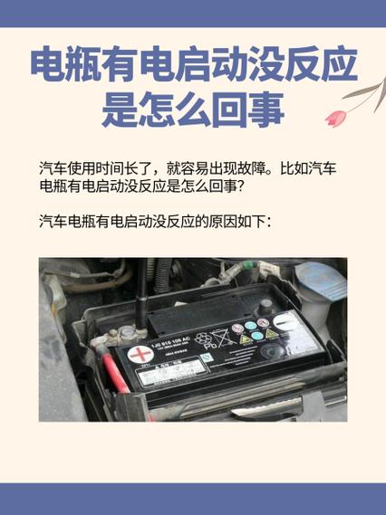电瓶车启动不了没反应是怎么回事图标