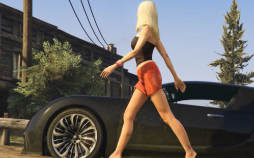 gta5在哪找街头女截图