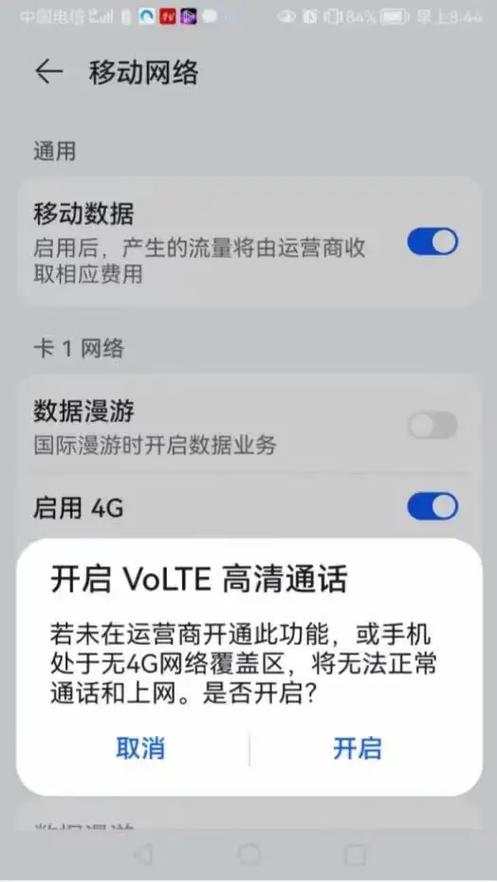 电信怎么退订volte图标