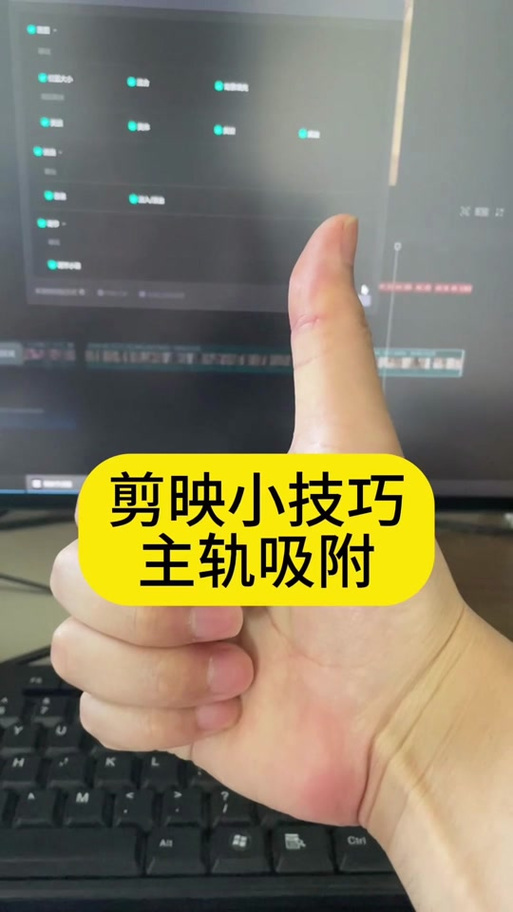 剪映主轨磁吸什么意思图标