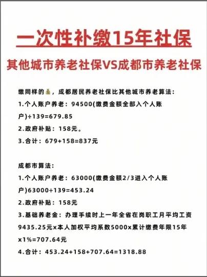 成都60岁一次补缴15年社保图标