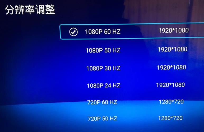 电脑连接电视调60帧图标
