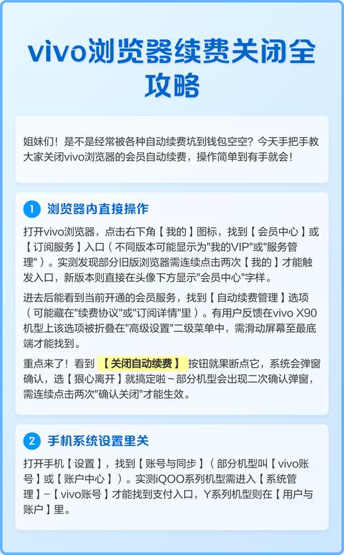 vivo自动续费在哪里取消图标