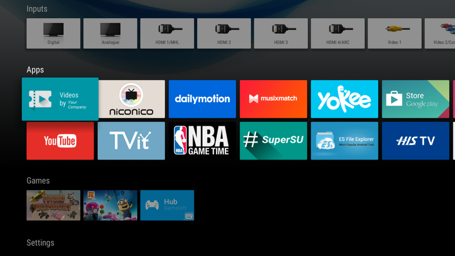 Android TV Launcher图标