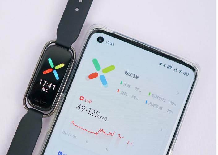 oppo健康手环怎么使用图标