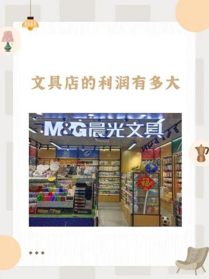 文具店的利润有多大图标