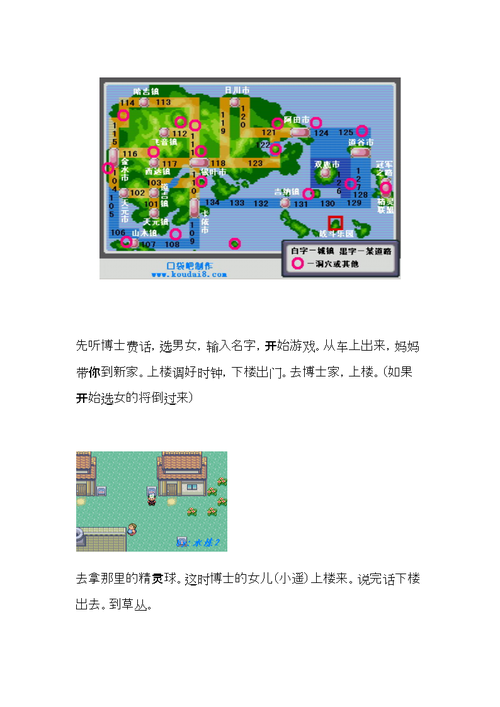 传说绿宝石攻略完整详细图文图标