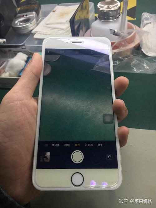 苹果6sp后置摄像头模糊图标