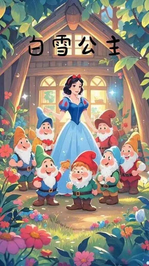 白雪公主和七个小矮人故事截图