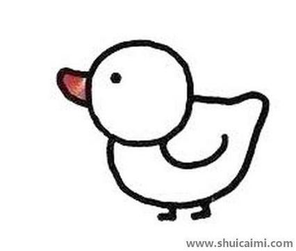 小黄鸭简图图标