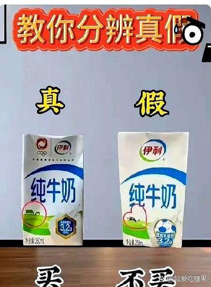 伊利牛奶真假辨别方法图标