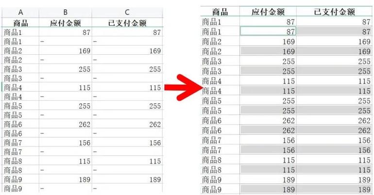 excel间隔填充数据图标