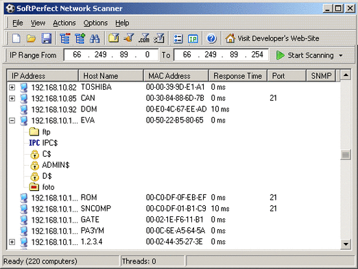 network scanner截图