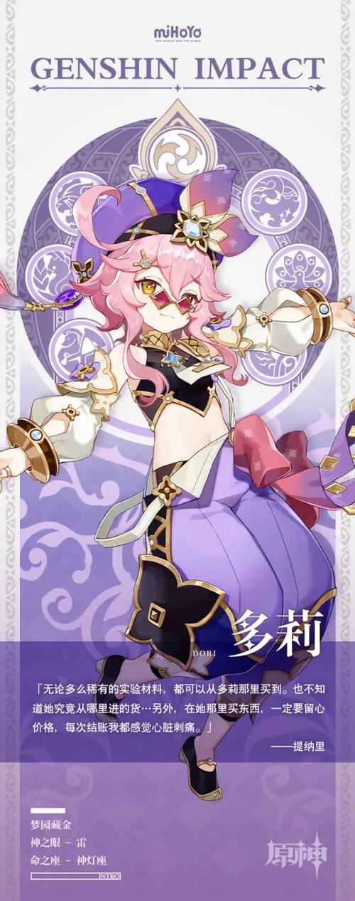 原神角色英文名称一览截图
