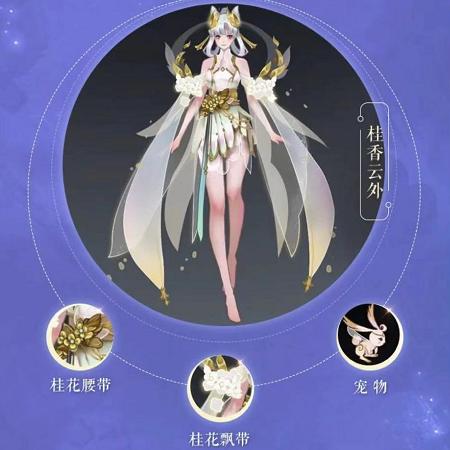 嫦娥源梦皮肤设计稿截图