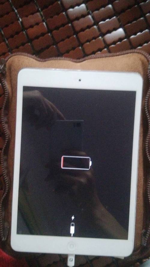 ipad充电器不能充电图标