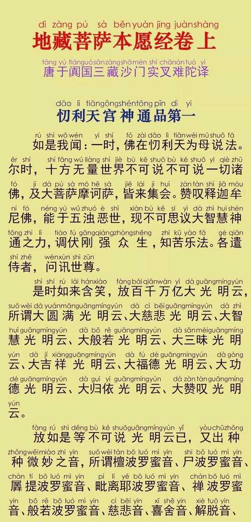 地藏经如何回向图标