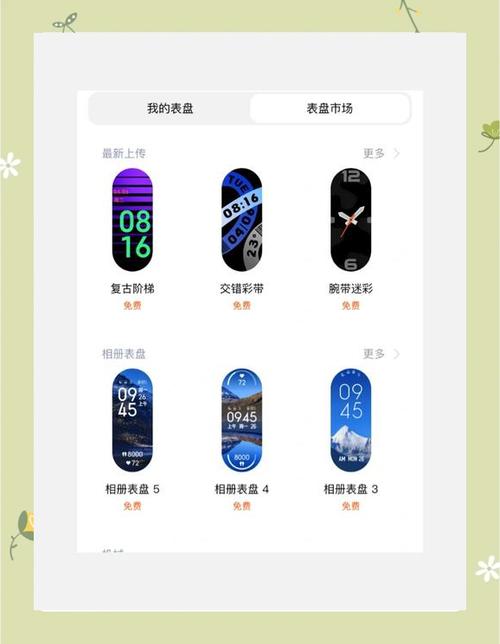 小米手环自定义表盘图标