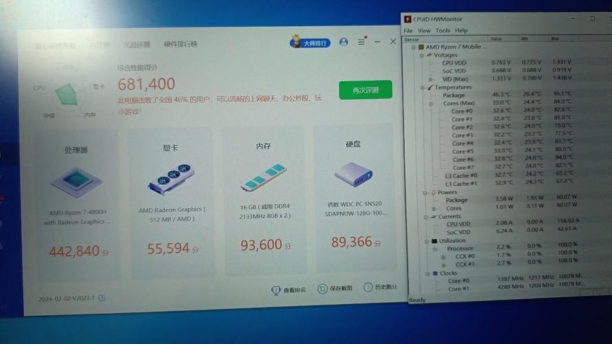 鲁大师内存得分标准图标