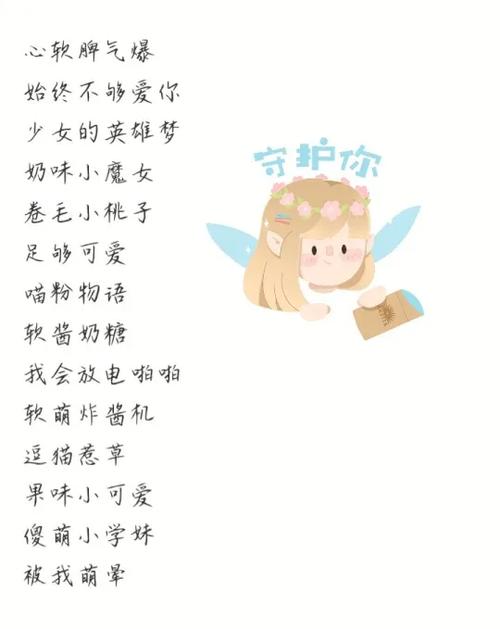 女生群聊名称可爱图标