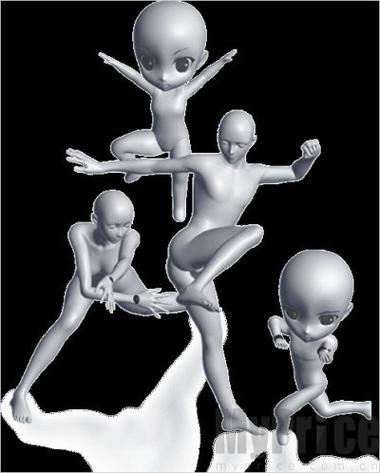 3d人偶模型软件