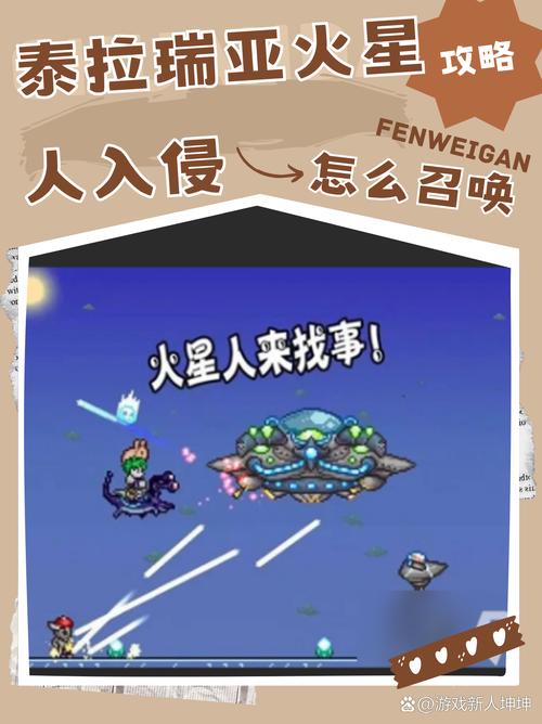 泰拉瑞亚怎么火星人入侵图标