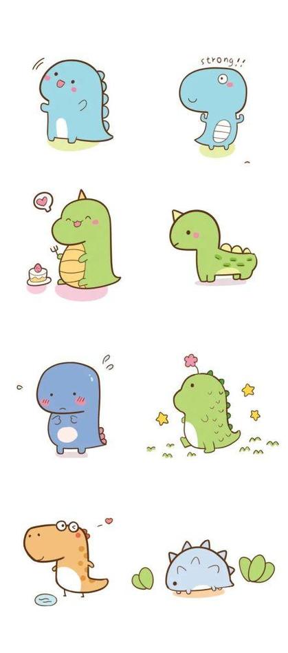 呆萌小恐龙图标