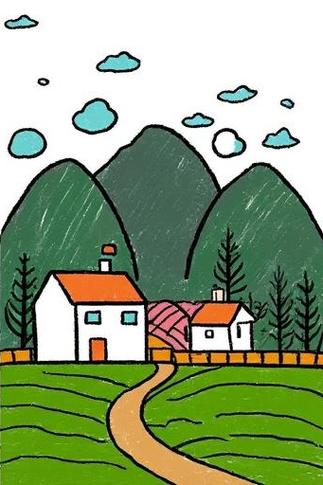11～15岁高难度画画风景画