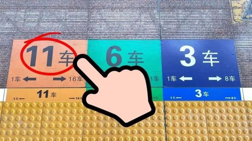 火车车厢号咋看图标