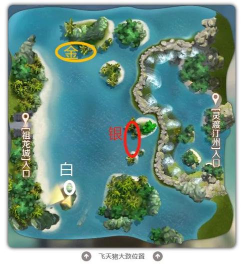 完美手游三件物任务坐标截图